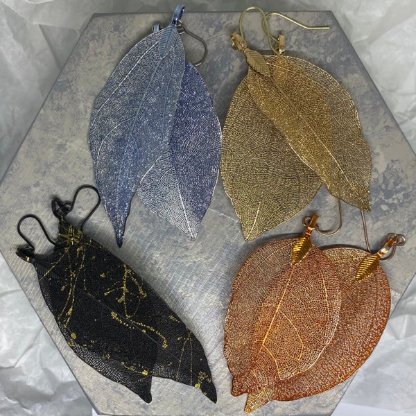 Electroplated Leaf - Etsy