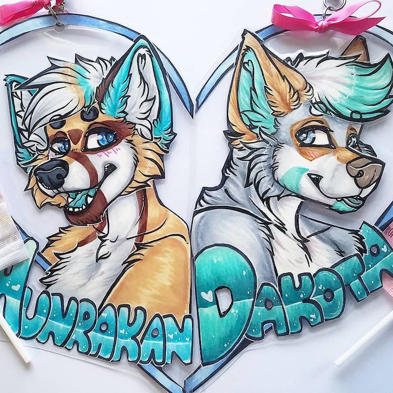 Couple Furry Art - Etsy