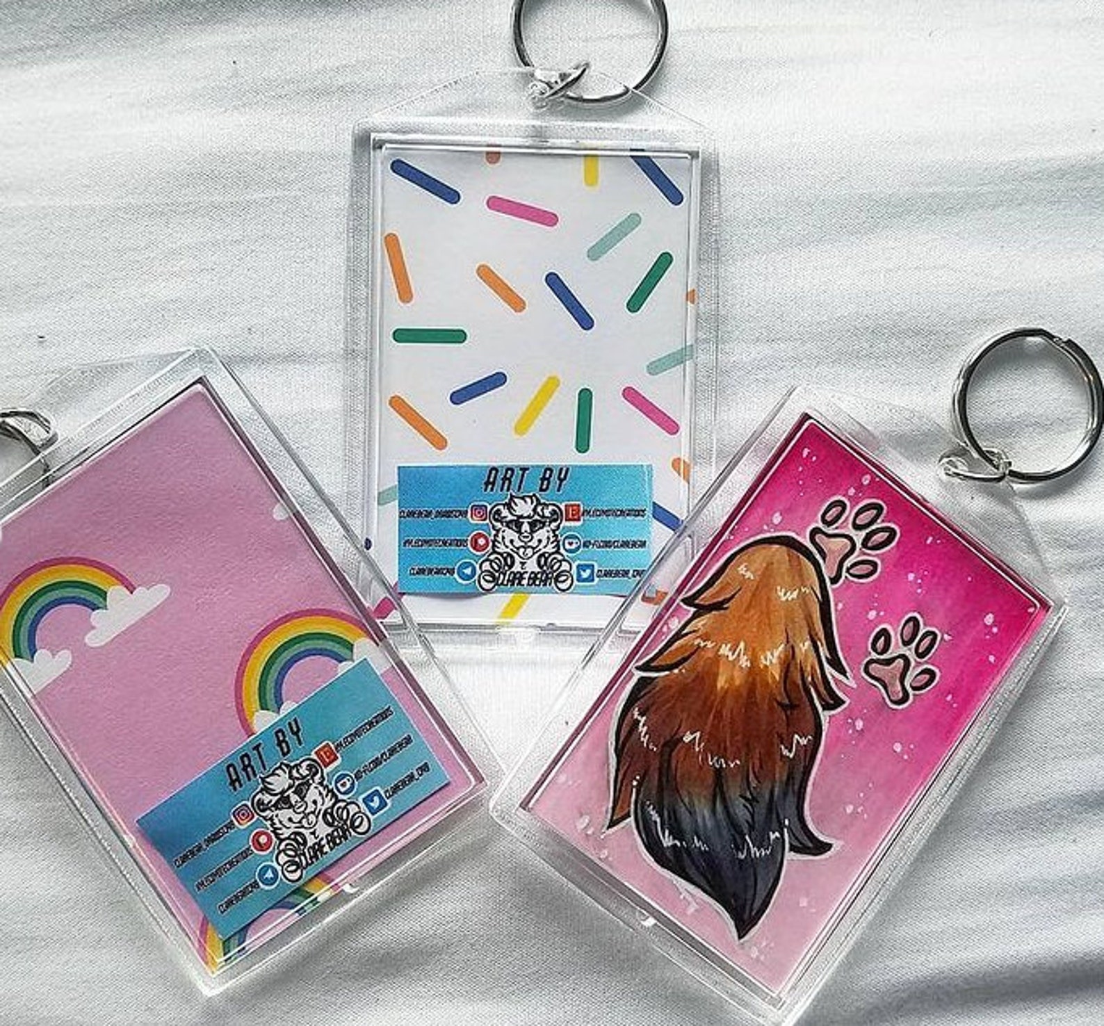 Custom Character Keychain | Etsy