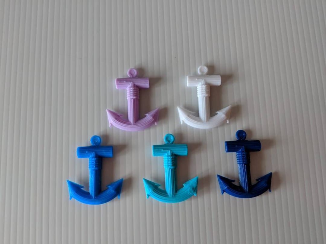 3D Printed Anchor Magnets - Etsy