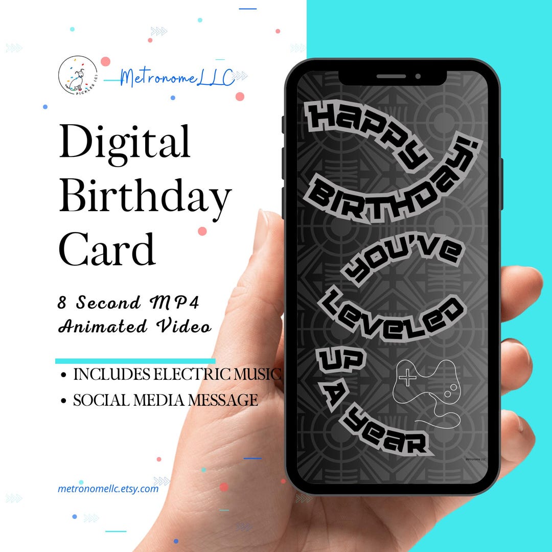 Digital Birthday Card | Happy Birthday Card | Virtual Greeting Cards ...