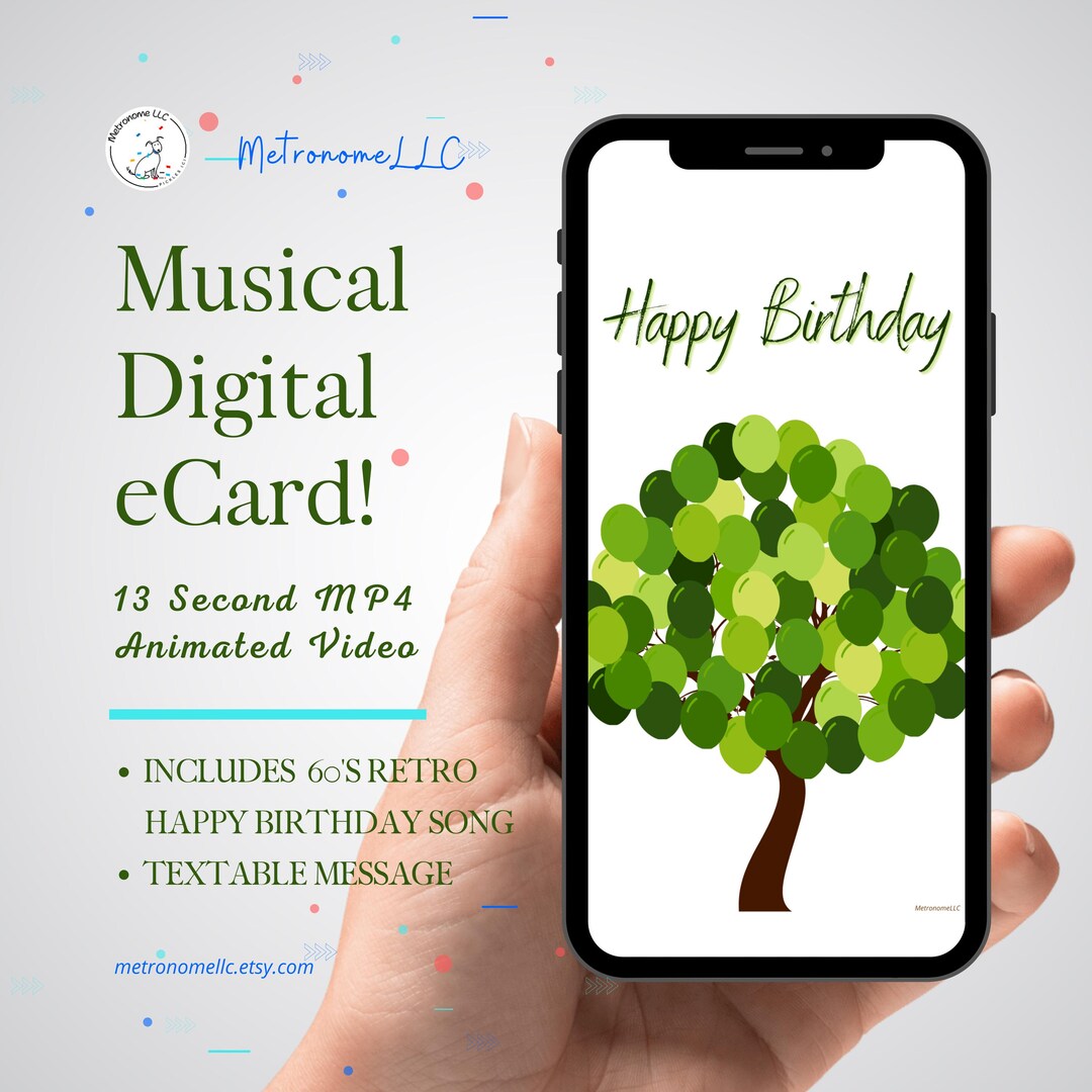 Digital Birthday Card | Happy Birthday Card | Virtual Greeting Cards ...