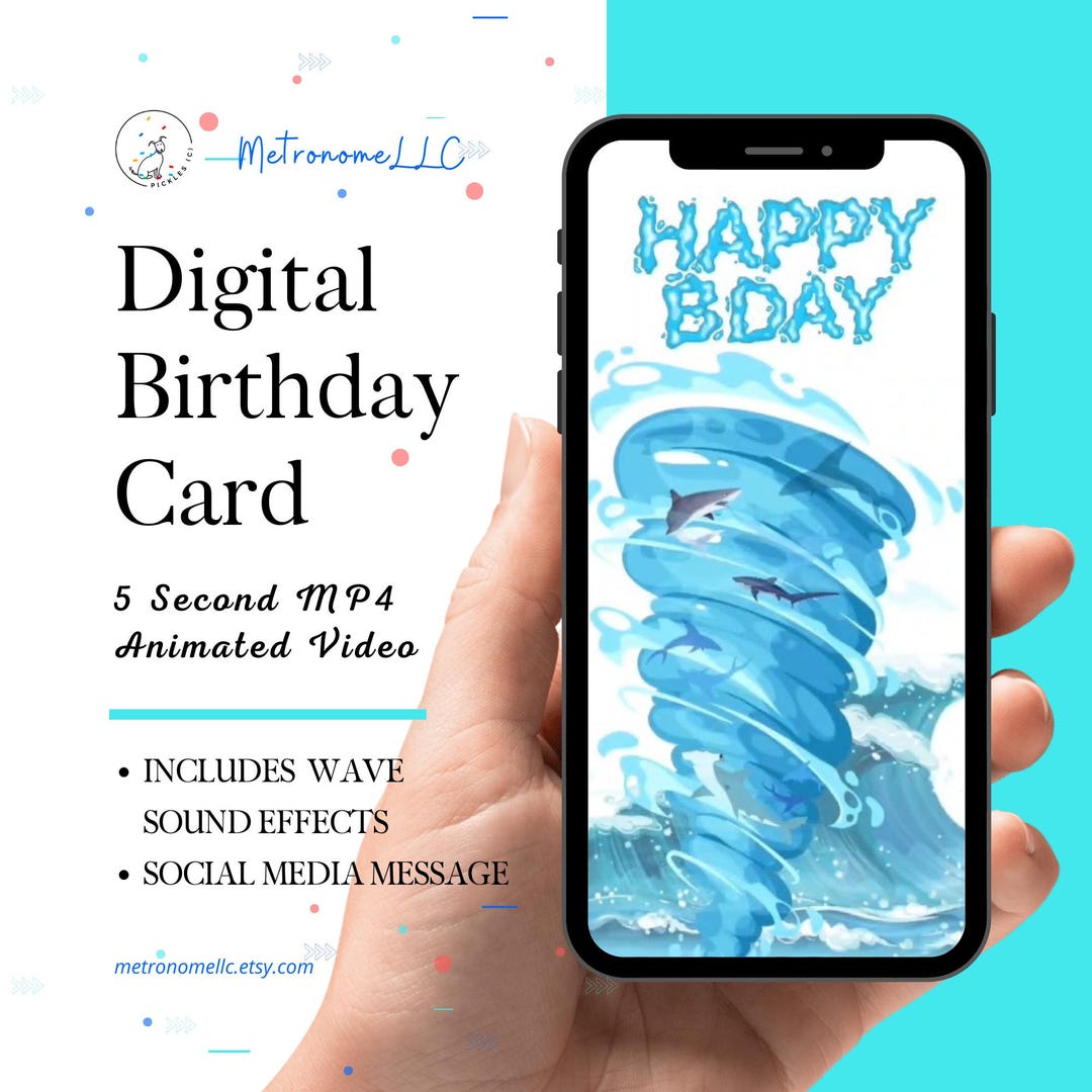 Digital Birthday Card | Happy Birthday Card | Virtual Greeting Cards ...