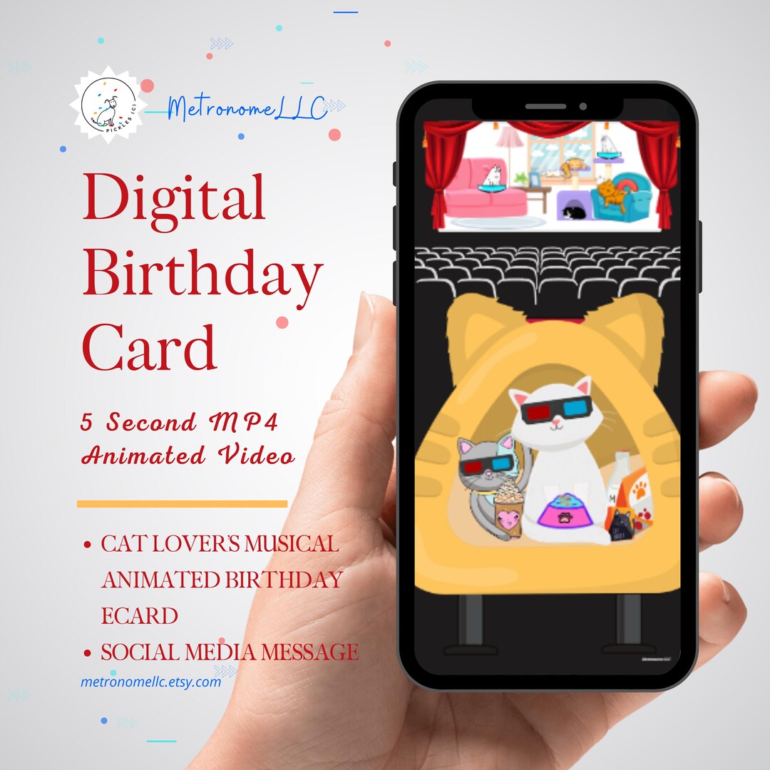 Digital Birthday Card | Happy Birthday Card | Virtual Greeting Cards ...