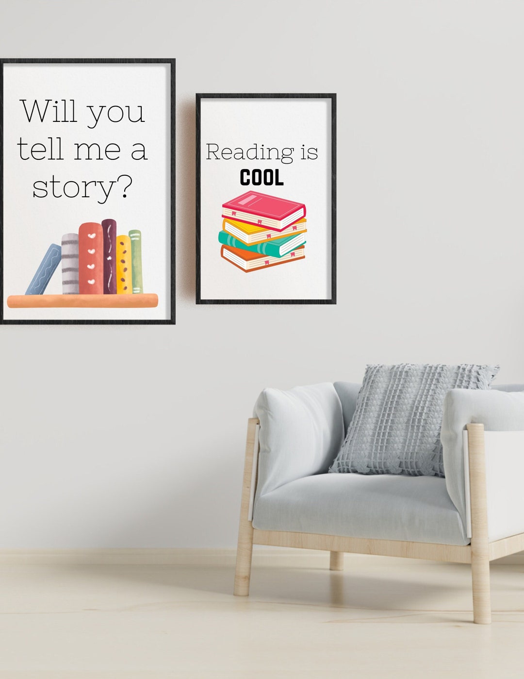 Reading is Cool Digital Print - Etsy