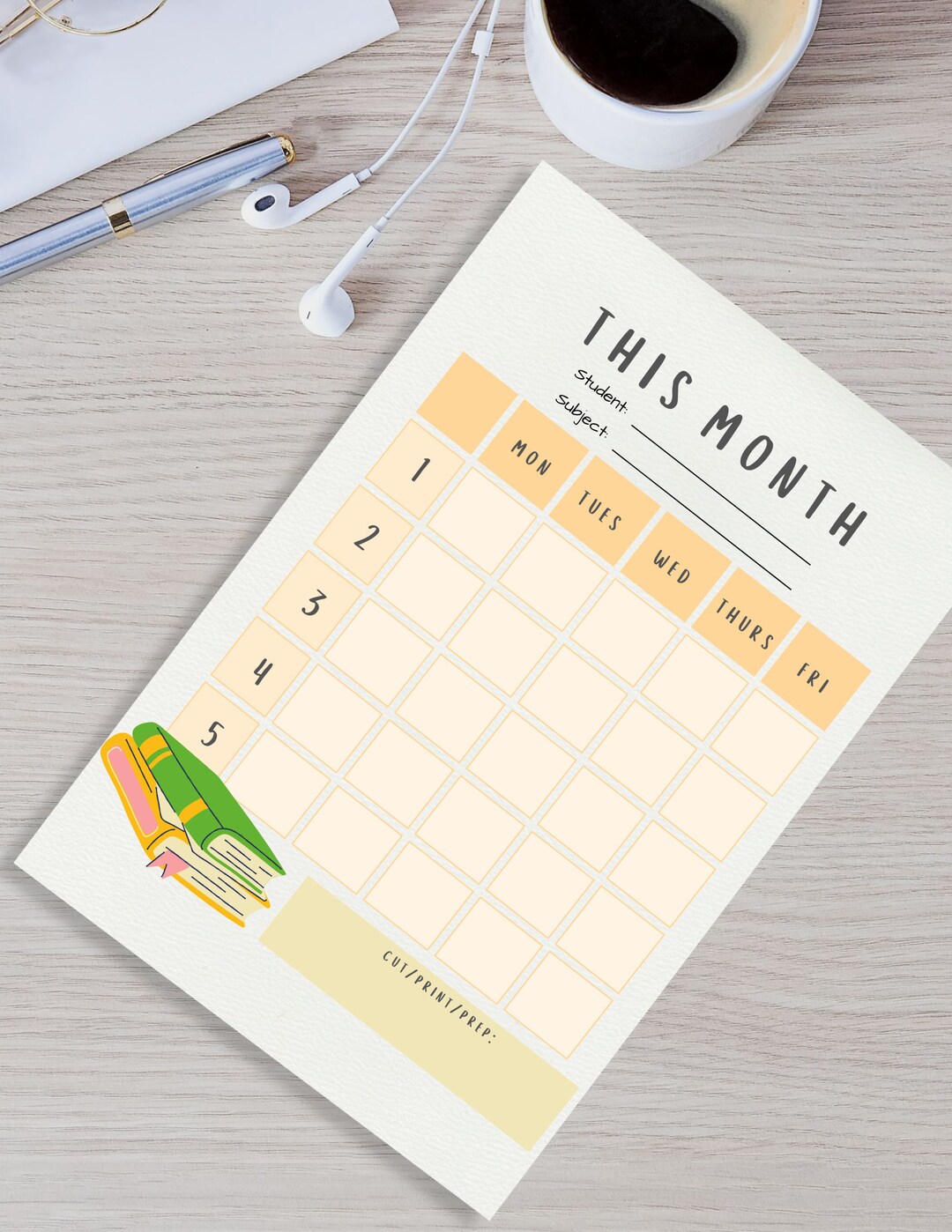 5 Day Homeschool Lesson Planning Bundle- Monthly, Weekly, and Daily ...