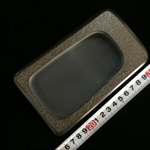 E0044 Japanese Ink Stone SUZURI Vintage Calligraphy Tool Signed SHODO ...