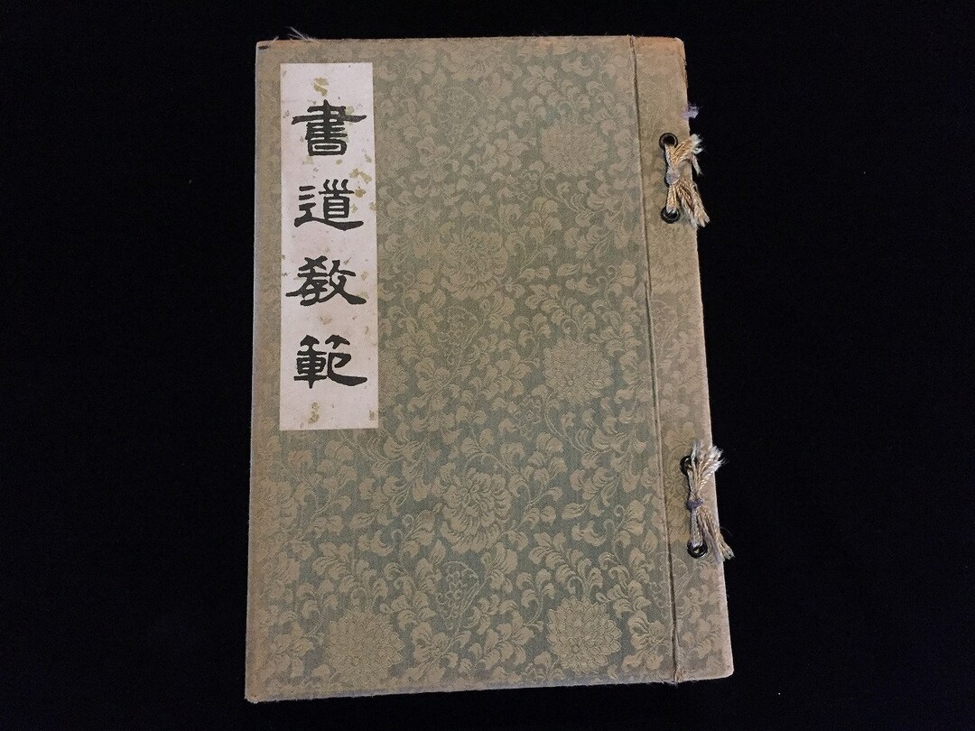 V0623 Japanese Calligraphy Writing Textbook Vintage SHODO Kanji ...