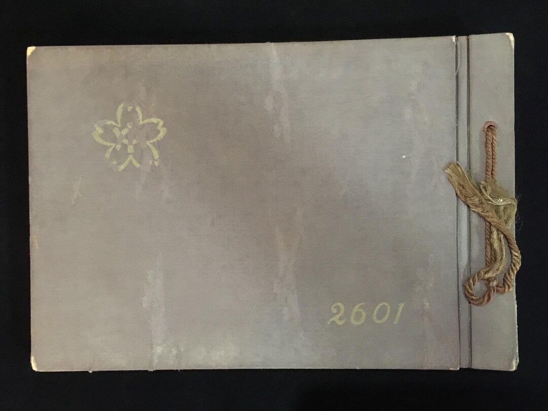 A1018 Japanese School Graduation Photo Album Book Vintage Teacher ...