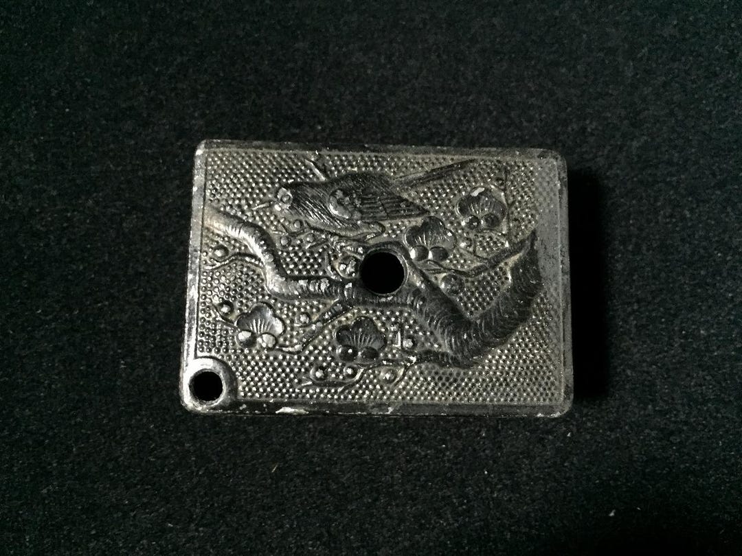 B0370 Japanese Calligraphy Water Dropper SUITEKI Vintage SHODO Kanji ...