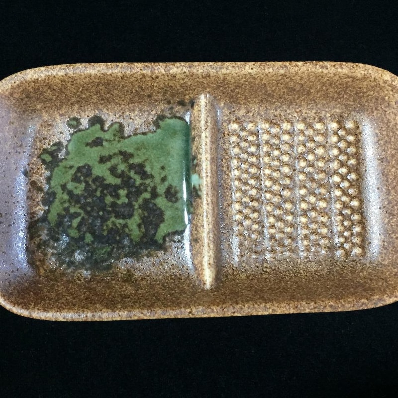 Pottery Condiment Plate - Etsy UK