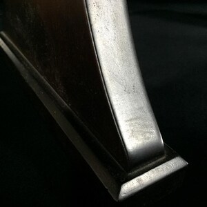 D1901 Japanese Wooden Armrest KYOSOKU HIJIKAKE Vintage Simple Interior ...