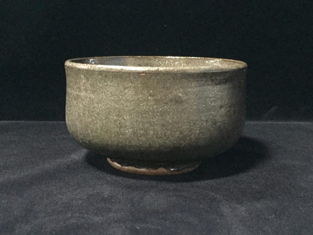L1130 Japanese Pottery Tea Ceremony Bowl Cup CHAWAN Vintage Signed KODA ...
