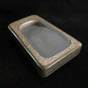 E0044 Japanese Ink Stone SUZURI Vintage Calligraphy Tool Signed SHODO ...