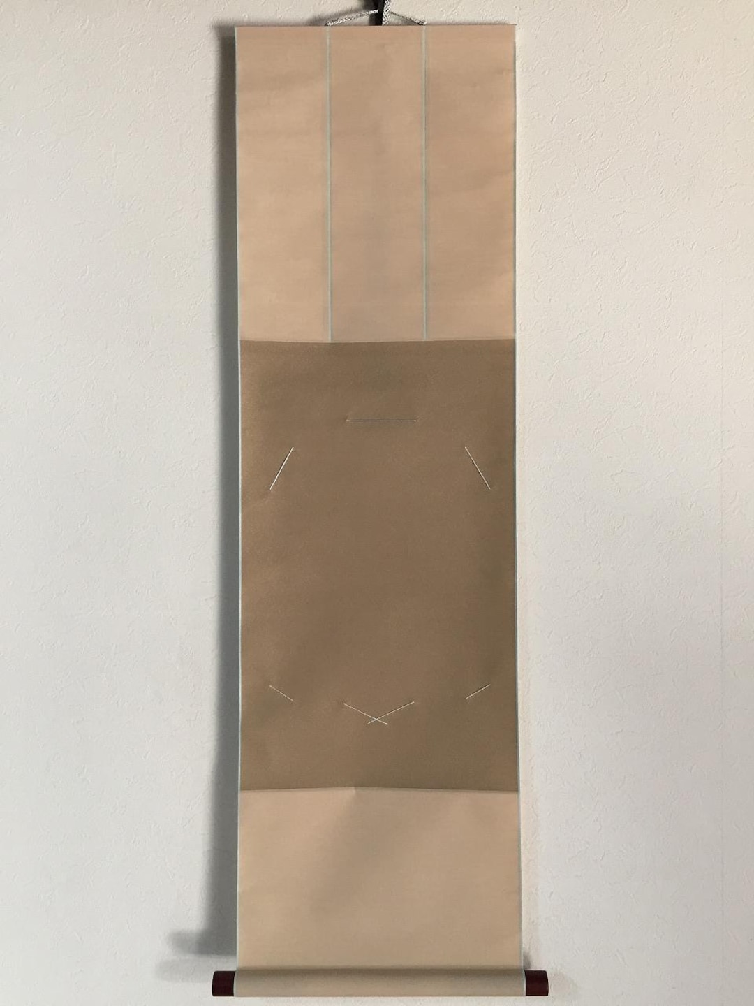 W1320 Japanese Vintage Hanging Scroll KAKEJIKU SHIKISHI Paper Art Board ...