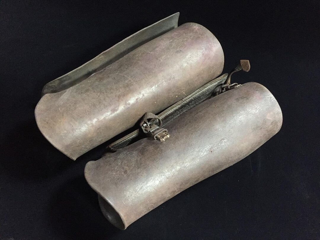 K1978 Japanese Military Shin Guards Gaiter SUNEATE KYAHAN Vintage ...