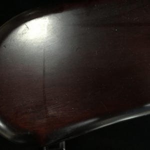 D1901 Japanese Wooden Armrest KYOSOKU HIJIKAKE Vintage Simple Interior ...