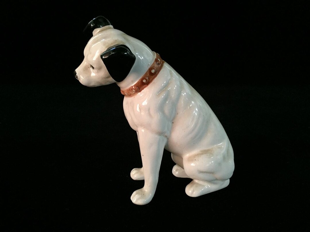 H1425 Japanese Porcelain Dog Statue Vintage OKIMONO Interior Decoration ...
