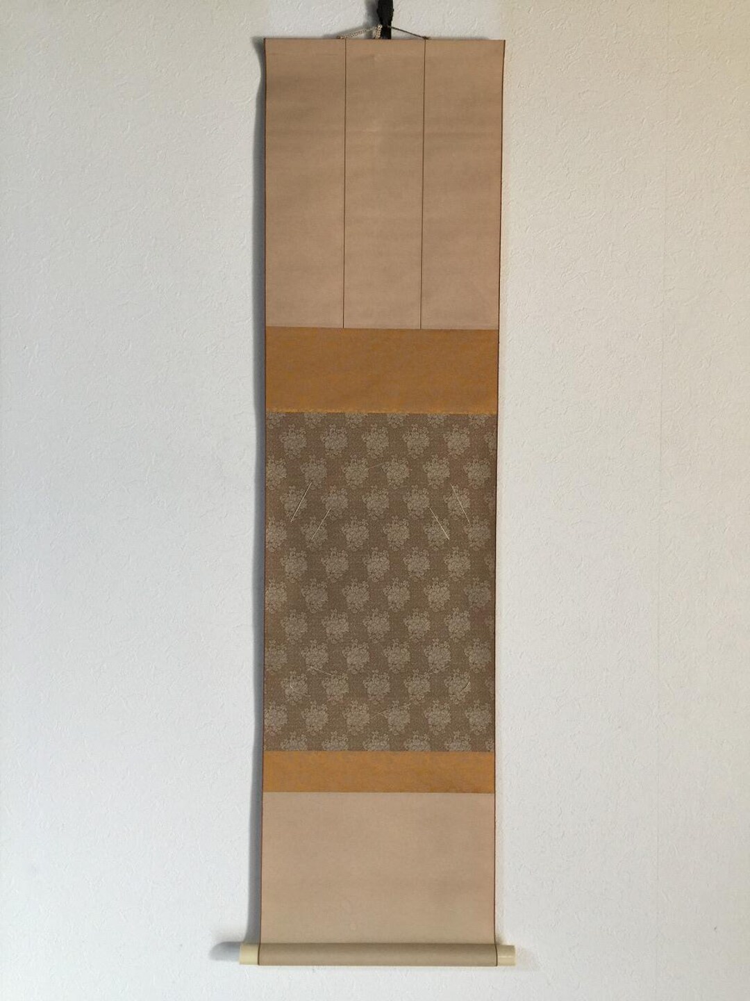 B0561 Japanese Vintage Hanging Scroll KAKEJIKU SHIKISHI Paper Art Board ...