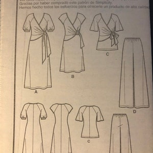 Simplicity Pattern 2369 Misses' Knit Dress in Two Lengths/ Tunic and ...