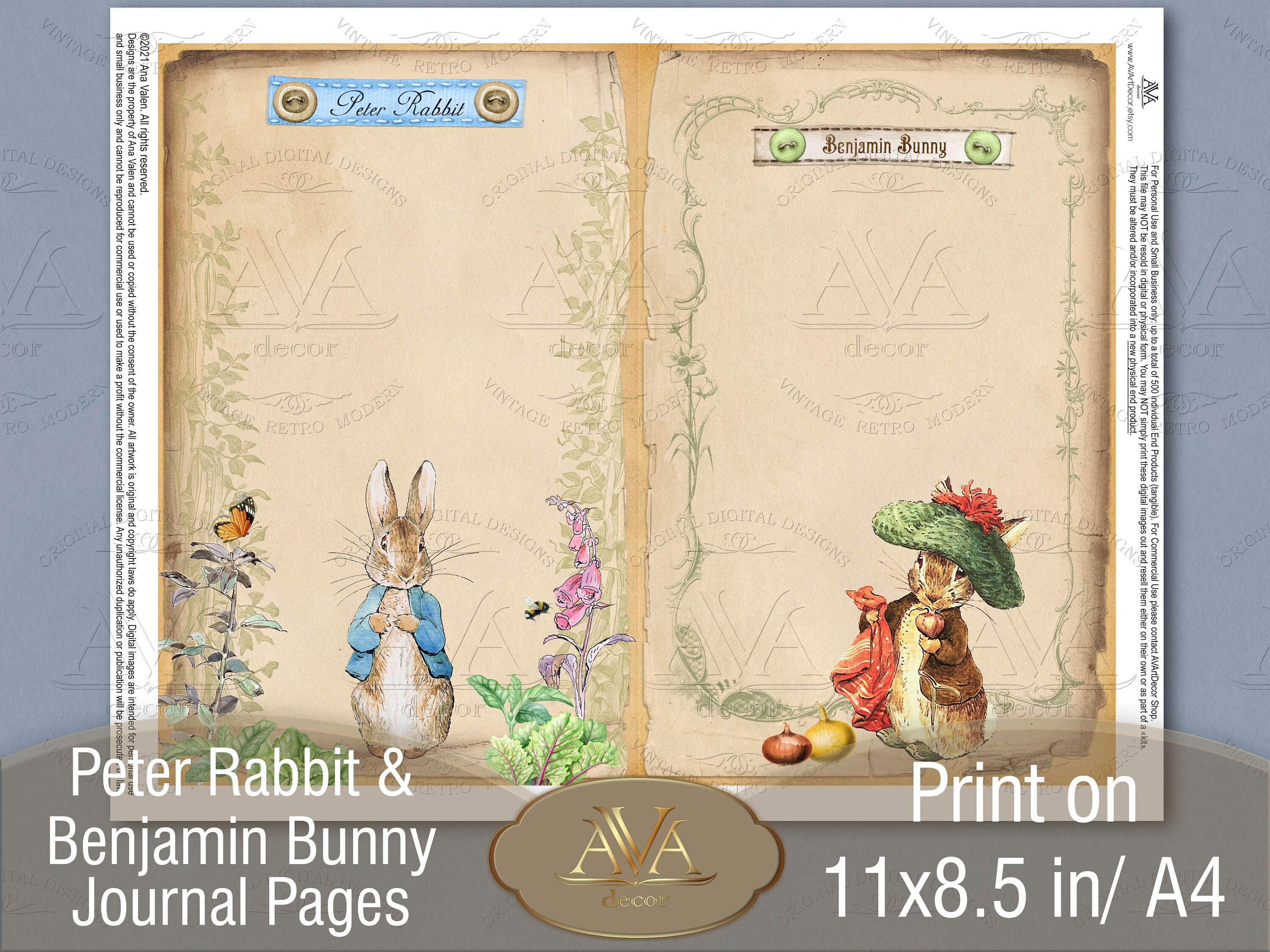 Peter Rabbit Journal Pictures at Ruby Hereford blog