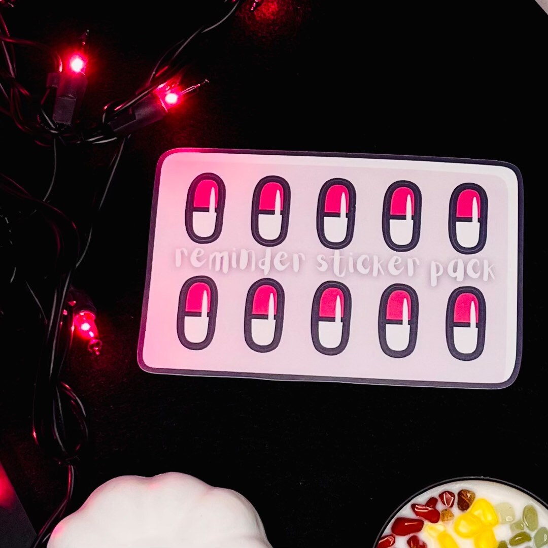 Refill Reminder Sticker Sheet Great for Water Bottles, Skateboards ...