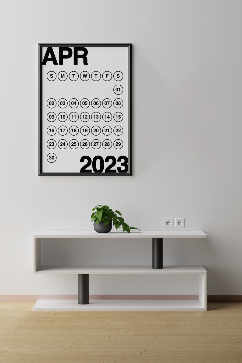 2023 Calendar Printable 2023 Wall Calendar 2023 Wall Planner 2023 ...