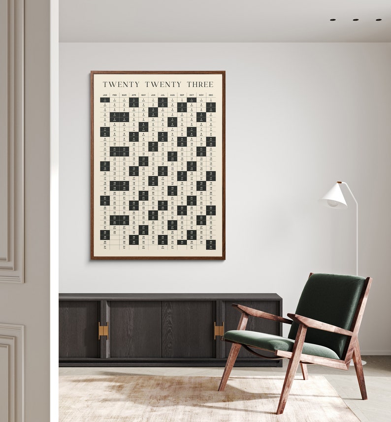 2023 Calendar Printable 2023 Wall Calendar 2023 Wall Planner 2023 ...