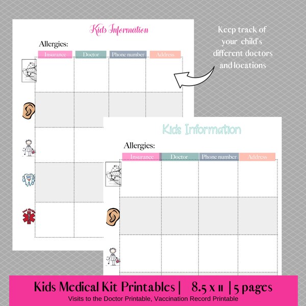 Medical Binder - Etsy