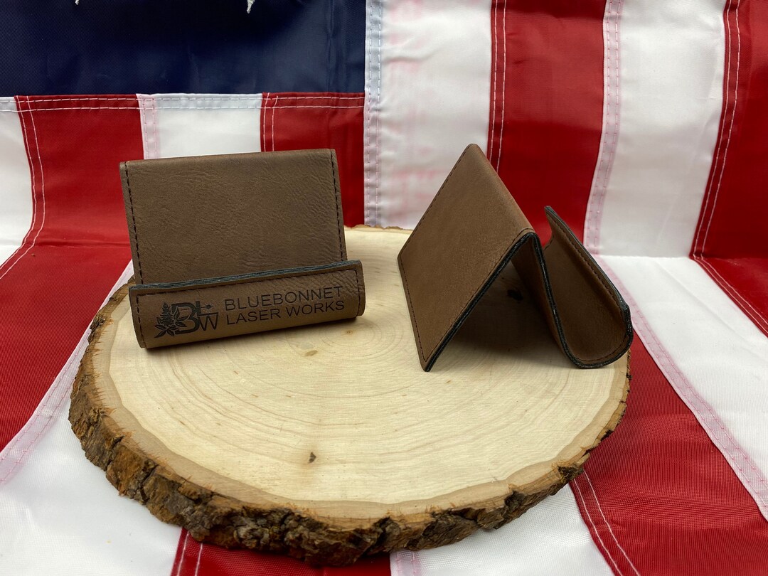 Personalized Leatherette Easel, Custom Laser Engraved Phone Stand ...