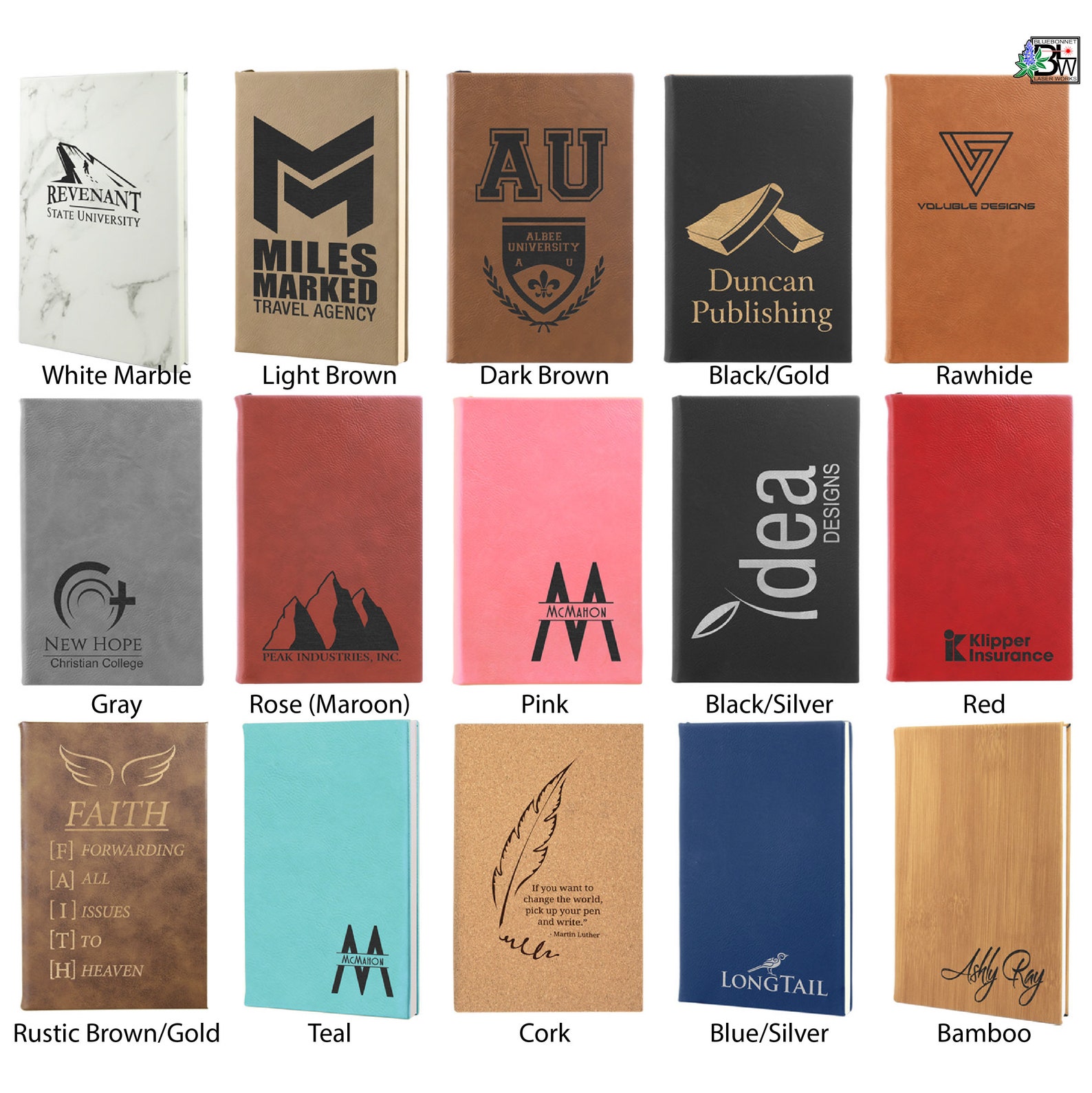 Notebook Personalized / Engraved Gift Unique Promotion - Etsy