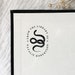 Ex Libris, Snake Book Stamp, Book Custom Library Book Stamp, This Book ...