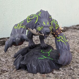 World of Warcraft Fel Werebear Figurine | Etsy