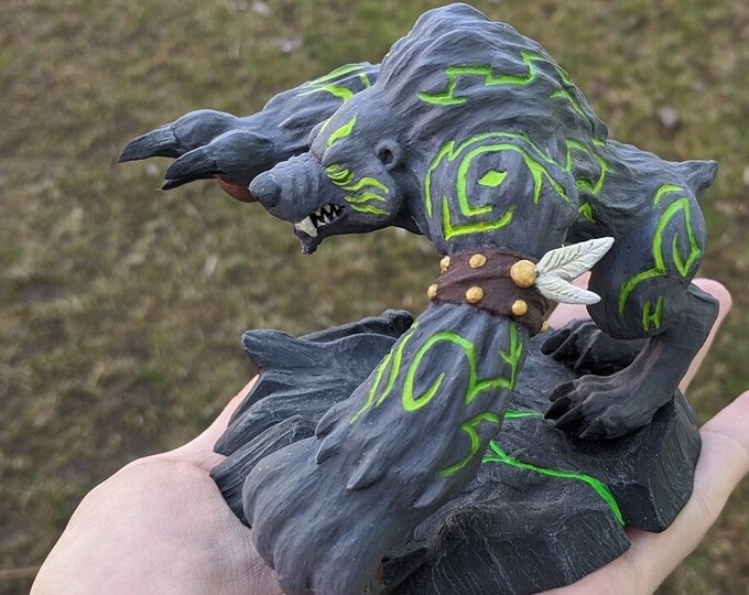 World of Warcraft Fel Werebear Figurine - Etsy