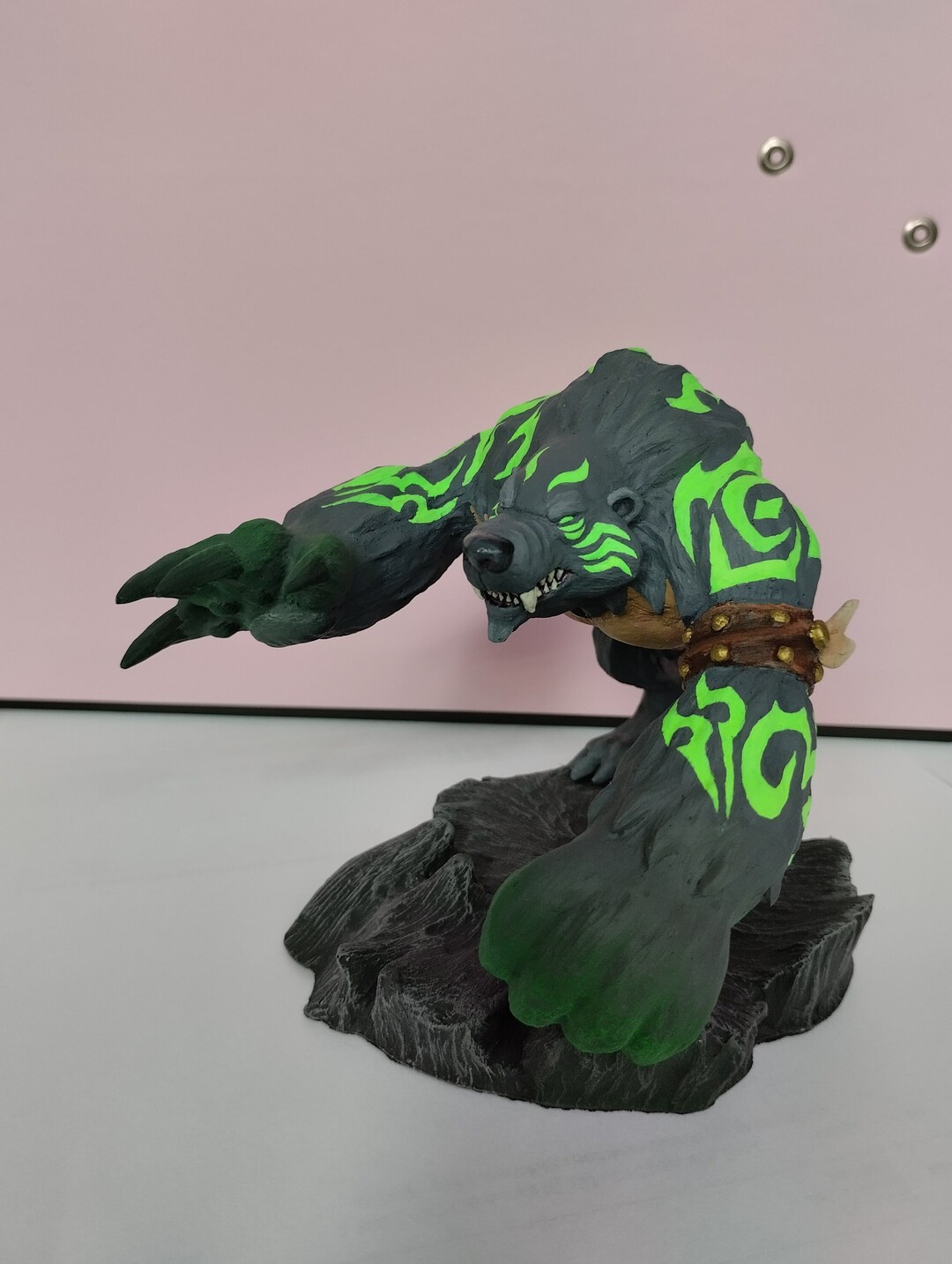 World of Warcraft Fel Werebear Figurine - Etsy