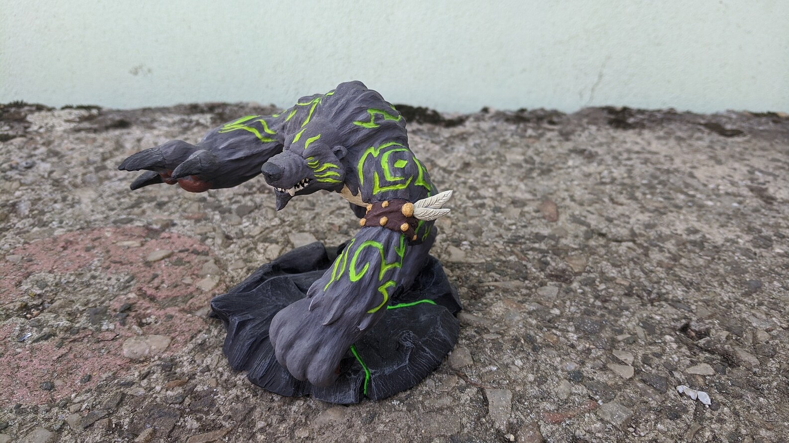 World of Warcraft Fel Werebear Figurine | Etsy