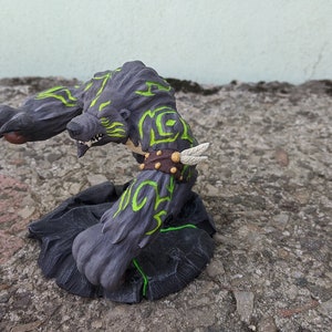 World of Warcraft Fel Werebear Figurine | Etsy