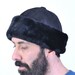 Black Sheepskin Anatolian Kalpak Hat Handmade Leather Hat Turkish Hat ...