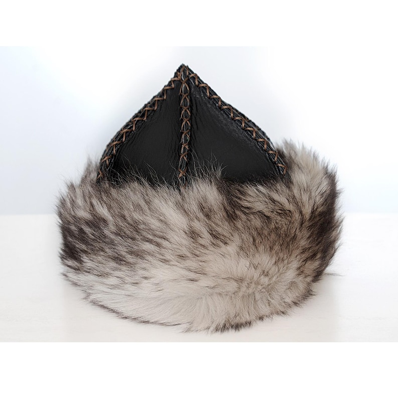 Ertugrul Traditional Turkish Hat – Sheepskin Hats - Wolf Medieval ...