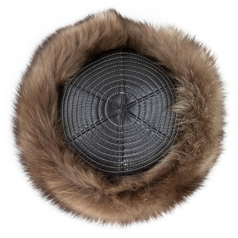 Mongolian Hat - Fur Sheepskin Hats – Handcrafted Unisex Winter Trapper ...