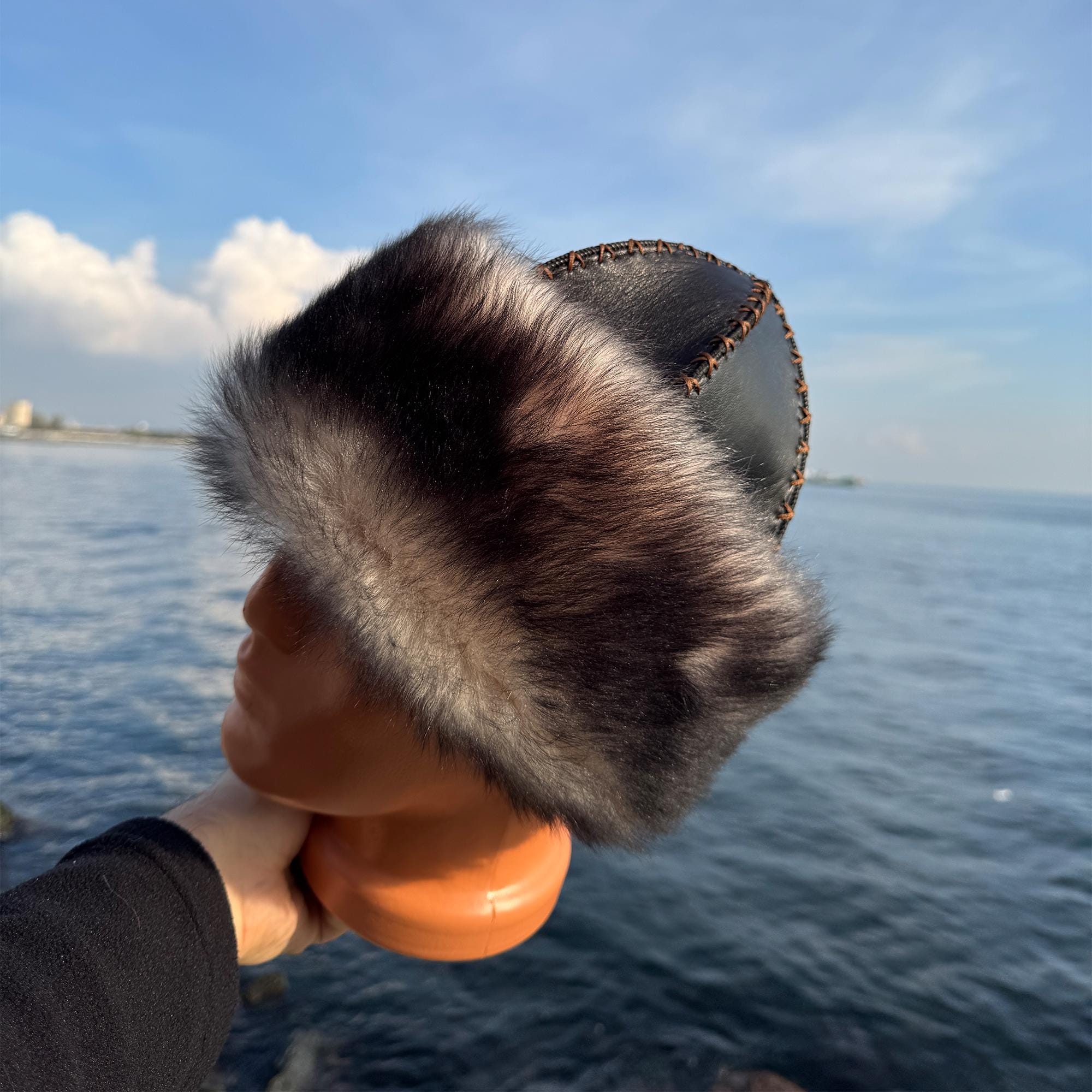 Ertugrul Traditional Turkish Hat – Sheepskin Hats - Wolf Medieval ...