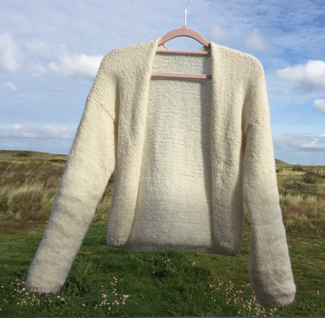 Knitting Pattern “sky Cardigan” (german) - Etsy