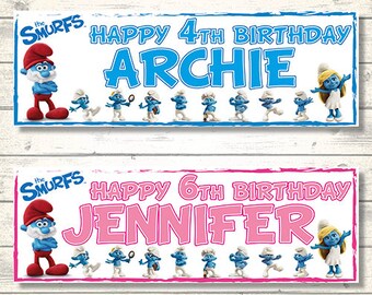 Smurf Party | Etsy UK