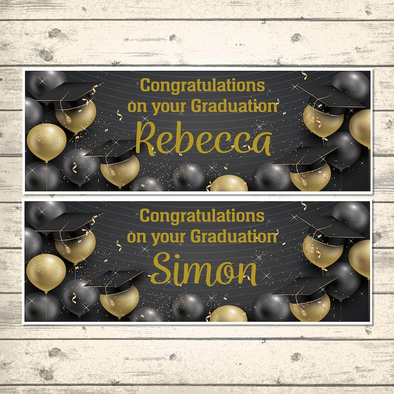 Lawn Graduation Banner - Etsy UK