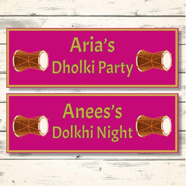 Dholki Invitation - Etsy UK