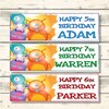 2 Personalised 2nd Birthday Banners Available in PINK or BLUE Second ...