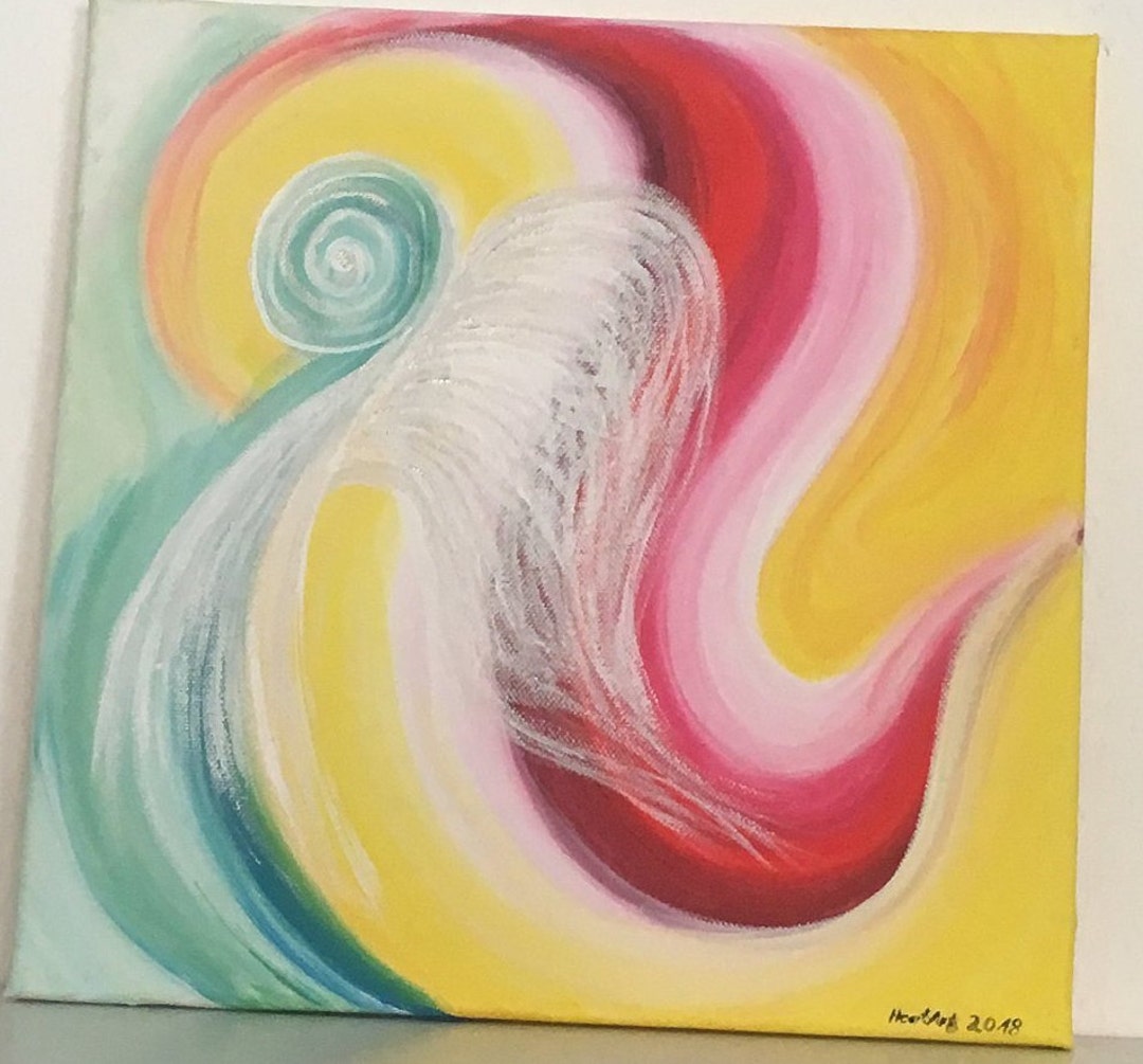 Arte abstracto, imagen energética, imagen de poder, pintura intuitiva ...