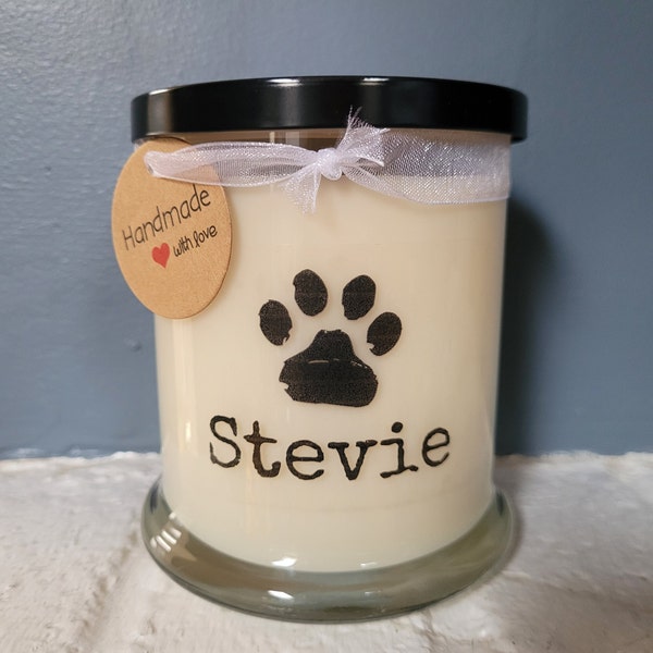 Dog Candle - Etsy