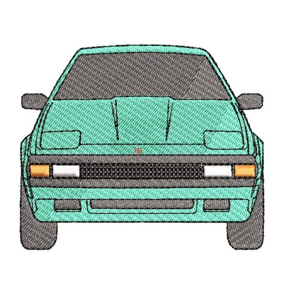 Toyota Supra Embroidery Design - Etsy