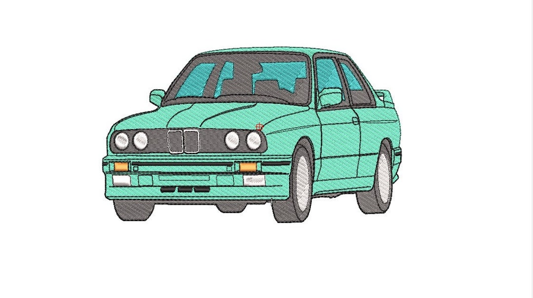 BMW M3 Embroidery Design - Etsy